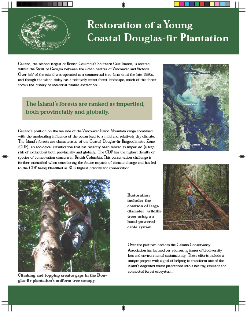 Forests | Galiano Conservancy